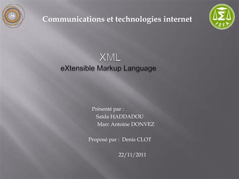 ppt xml extensible markup language powerpoint presentation free