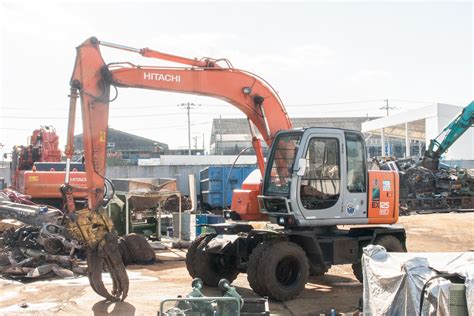 日立建機‐ホイール式ショベル