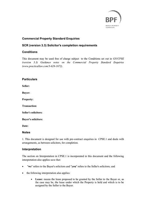 Scr Solicitors Completion Requirements Version 33