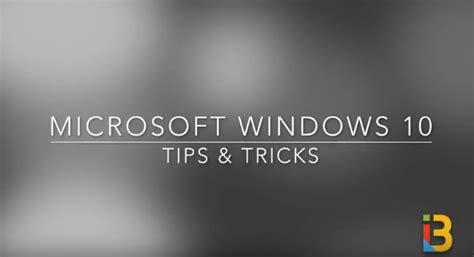 Microsoft Windows 10 Tips And Tricks Start Menu Window Snapping