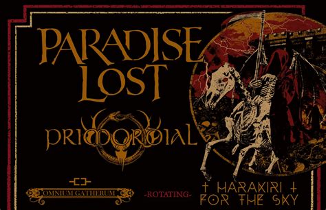Paradise Lost Primordial Harakiri For The Sky And Omnium Gatherum