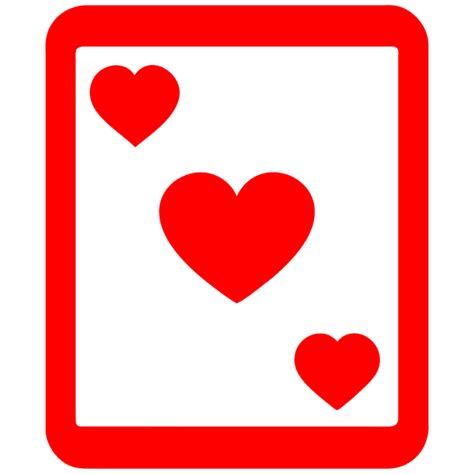Heart Playing Card Symbol Pngs For Free Download