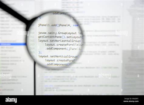 Real Java Code Developing Screen Programing Workflow Abstract Algorithm Concept Lines Of Java