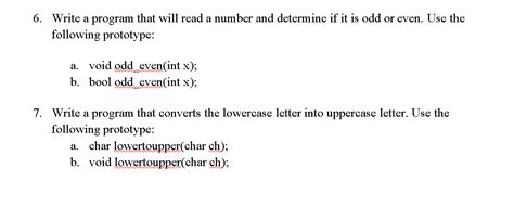 solved 6 write a program that will read a number and