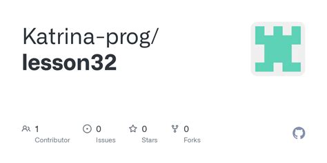 Github Katrina Proglesson32
