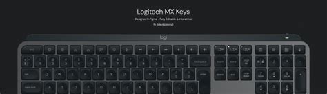FREE Logitech MX Keys Vector Figma