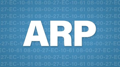 Arp Explained Address Resolution Protocol Youtube