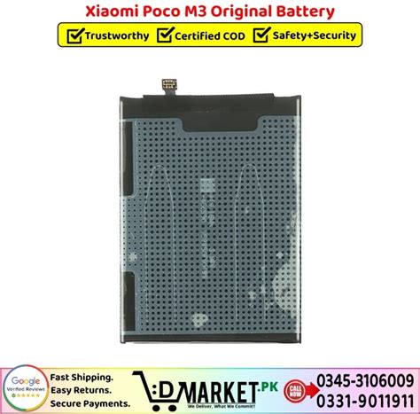 Xiaomi Poco M Original Battery For Sale Health