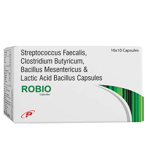 Lactic Acid Bacillus Streptococcus Faecalis Mesentericus Capsules