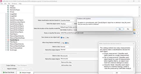 Bug In Classifier Model CellProfiler Module ClassifyObjects Usage Issues Image Sc Forum