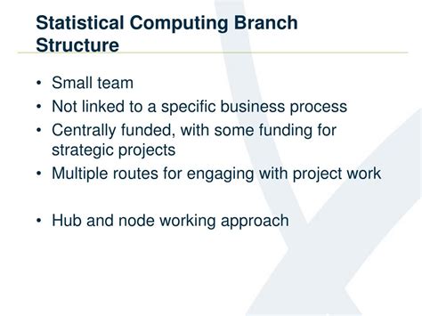 ppt the role of statistical computing in delivering quality
