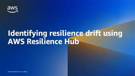 How To Detect Resilience Drift With Aws Resilience Hub Danilo Poccia