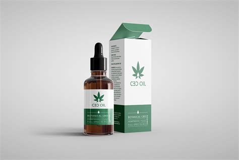 Cbd Packaging Design On Behance