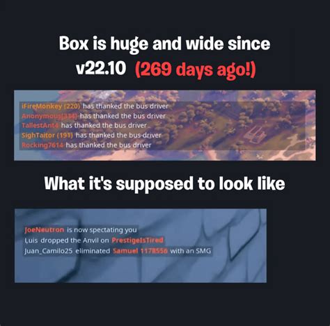 Minor Yet Infuriating Ui Bug The Kill Feed Takes Up 40 Of Your Screen