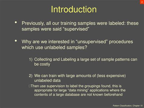 ppt unsupervised learning and clustering techniques and applications