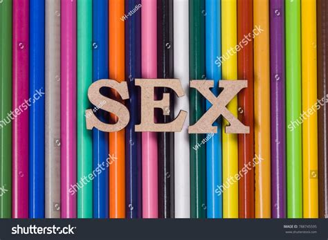 Word Sex Abstract Letters White Background Stock Photo 788745595 Shutterstock