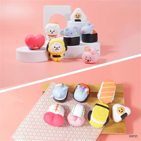 Hamee Line Friends Bt21 Cute Water Filled Squishy Thailand Ubuy