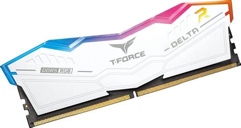 Memoria Ram Teamgroup Delta White Rgb 32gb 2x16gb Ddr5 6400