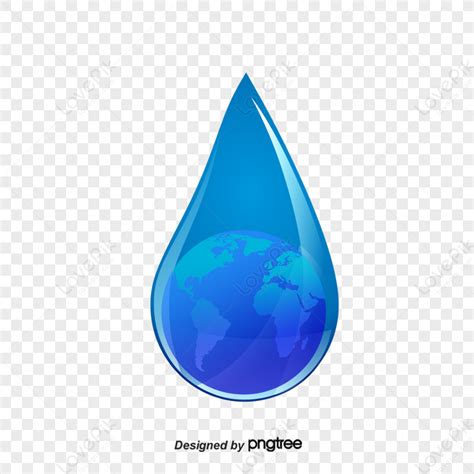벡터 물방울 과 지구 일러스트 Png 일러스트 무료 다운로드 Lovepik