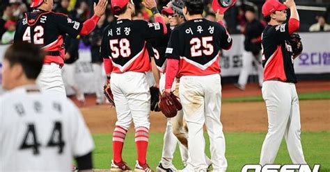 사진 Kia 타이거즈마법 군단 잡고 위닝시리즈 달성 조선비즈