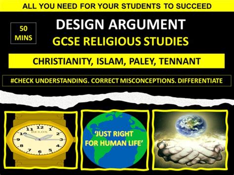 DESIGN ARGUMENT Teaching Resources