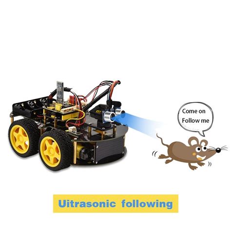 4wd 멀티 Bt 로봇 자동차 키트 업그레이드 된 V20 Arduino 로봇 스템 에두용 Led 디스플레이 포함 프로그래밍