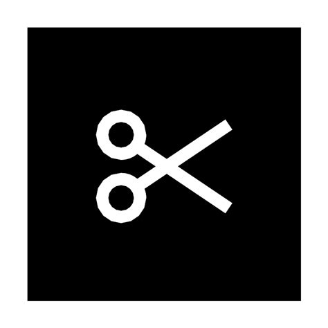Cut Square Fill Vector SVG Icon SVG Repo