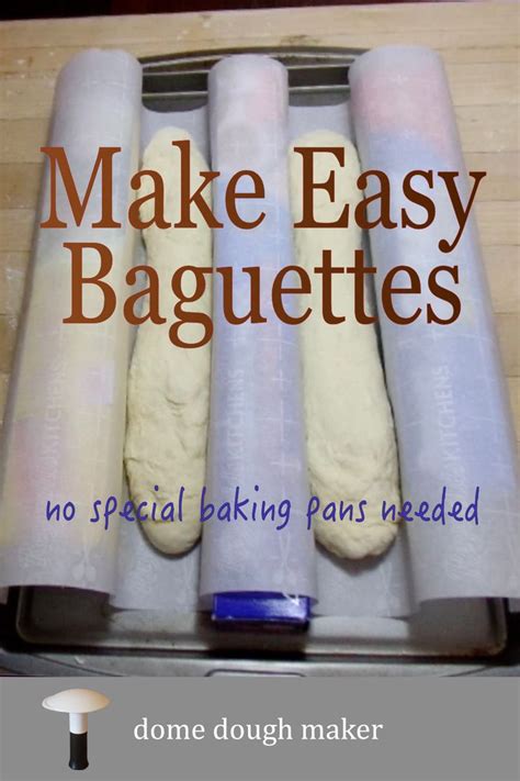 Homemade Baguettes Baguette Recipe French Bread Recipe Frozen Bread Dough