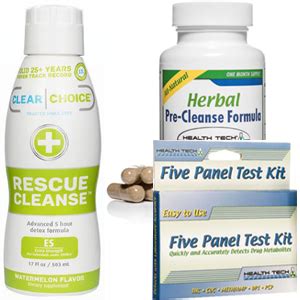 Drug Test Detox With The Clear Choice Brand Guaranteed