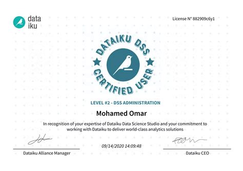 Dataiku Dss L2 Admin And Automation Deployment Certificate Ppt