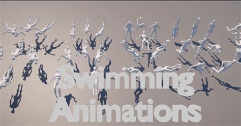 Swimming Animation Pack 3d Animations Unity Asset Store