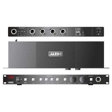 Jands E401 Ezycomm 2wire Intercom System Power Av