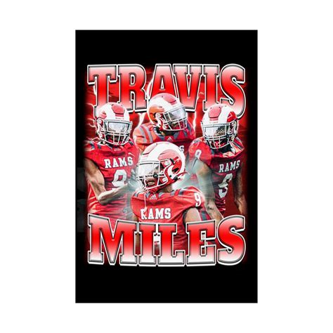Travis Miles Poster 24 X 36 Hometown Hero