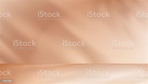 시멘트 벽 방에 그림자 나뭇잎이 있는 3d 베이지색 스튜디오 배경 디스플레이 나뭇가지 잎을 위한 투명한 부드러운 빛 화장품