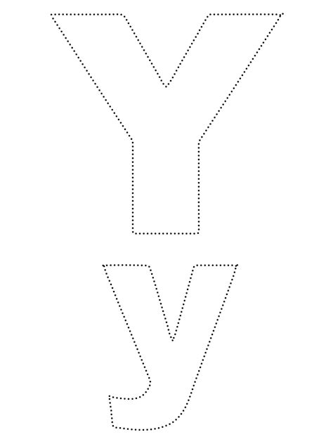 Letter Y Tracing Sheet Coloring Page Download Print Or Color Online For Free