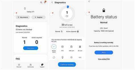 Cara Cek Kesehatan Baterai Samsung Homecare