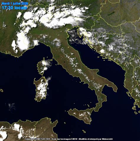 Satellite Meteo Italia Live Immagini Satellitari Meteo In Diretta