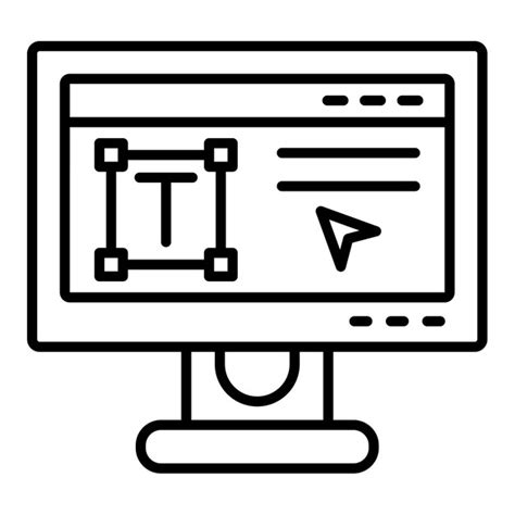 Premium Vector Text Editor Icon