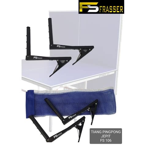 Jual Frasser Tiang Pingpong Tiang Net Tenis Meja Jepit Bonus Net Sms Shopee Indonesia