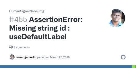 Assertionerror Missing String Id Usedefaultlabel · Issue 455