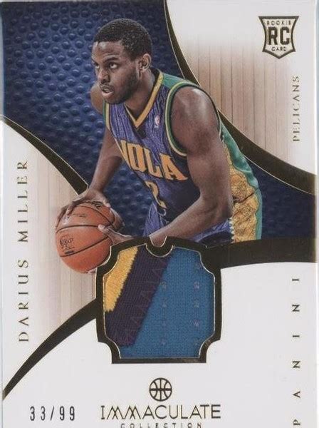 2012 13 Panini Immaculate Collection Rookie Patch 193 Darius Miller