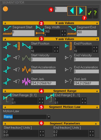 Motiondesigner Reference And User Interface Segment Editor
