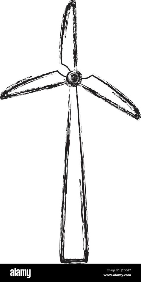 Eolic Turbine Icon Stock Vector Image And Art Alamy