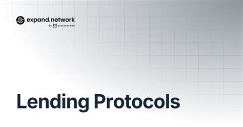 Lending Protocols Work