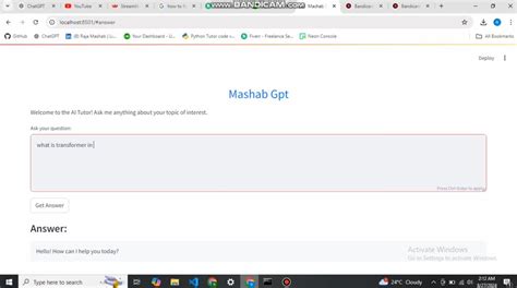 Raja Masab On Linkedin Ai Streamlit Openai Gpt Webdevelopment