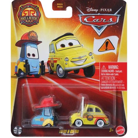 Mattel Disney Pixar Cars Race And Rescue Luigi And Guido Uk