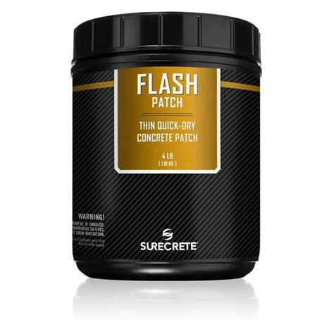 Surecrete Flash Patch Think Quick Dry Concrete Patching Compound 4 Lb