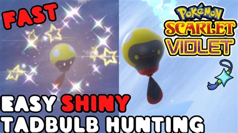 Shiny Hunt Exploit Easy Shiny Tadbulb For Pokemon Scarlet And Violet
