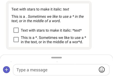 Different Escape Strategies And Italic Interpretation On Different