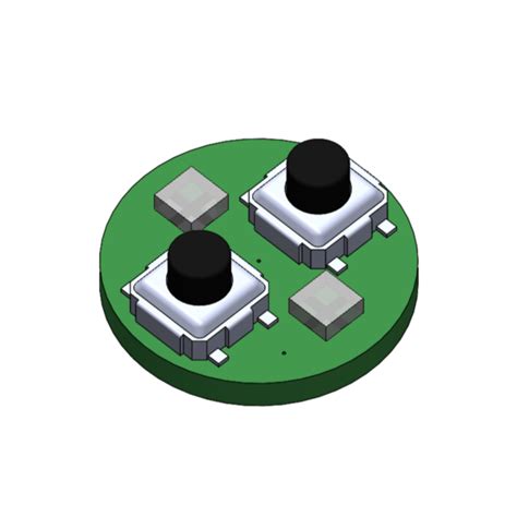 12mm Pixelswitch Dual Momentary Tactile Switch Replacement Pcb The Saber Armory